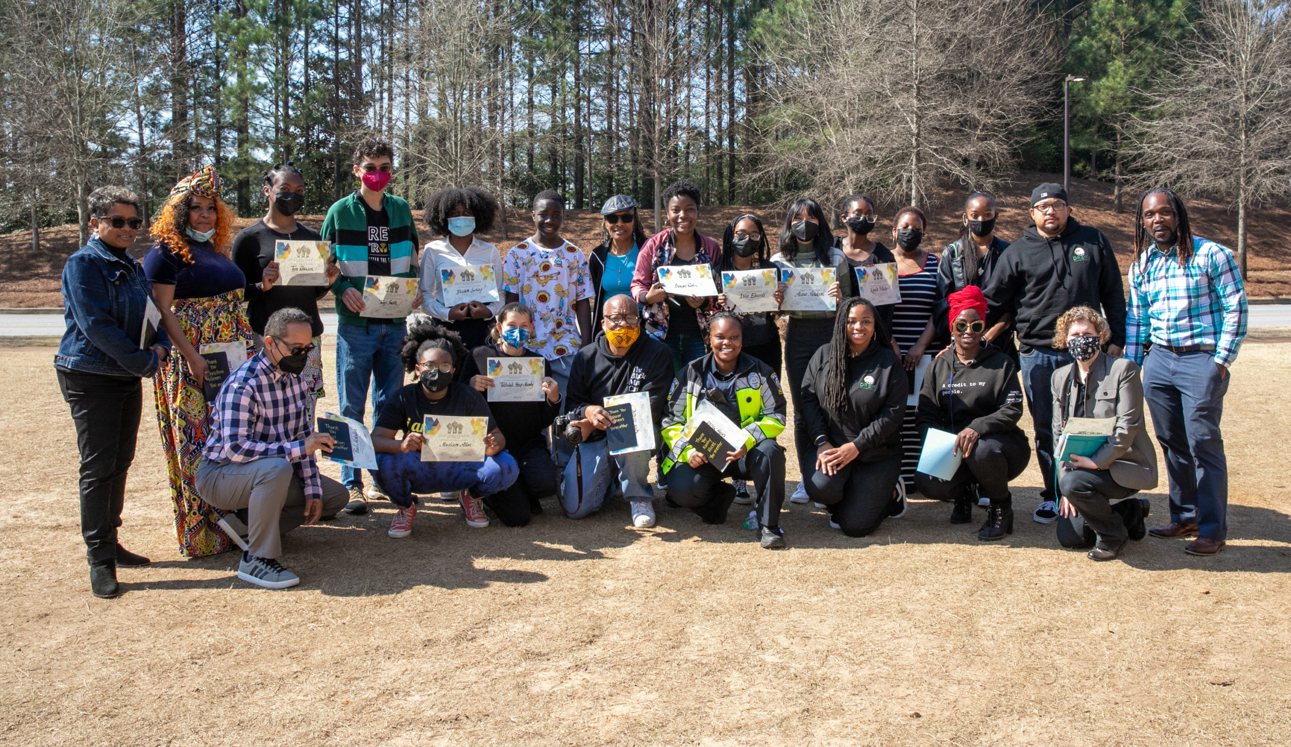 Drew Charter School unveils Black Lives Matter mural inspired by Emory ...
