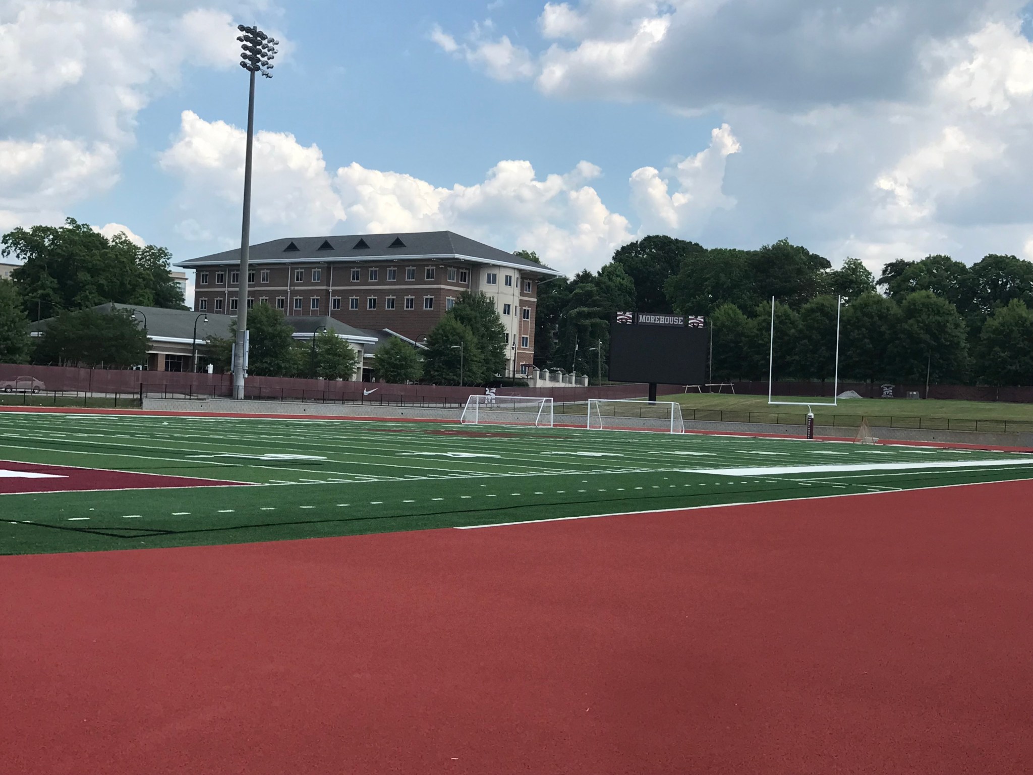 Olympic athlete Edwin Moses on new Morehouse track: ‘Doesn’t it look ...