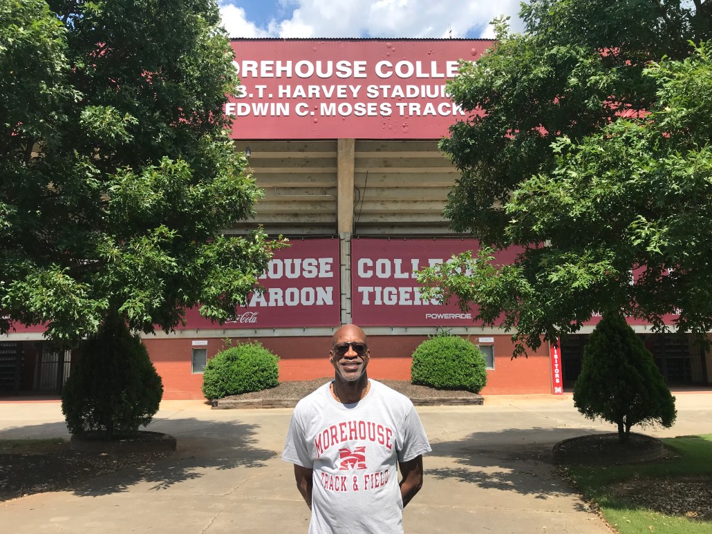 Olympic athlete Edwin Moses on new Morehouse track: ‘Doesn’t it look ...