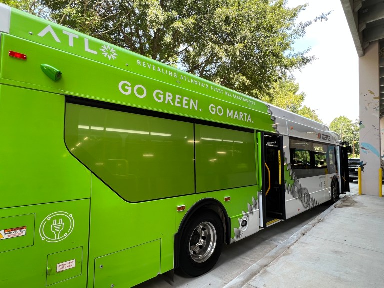 FTA administrator touts $19.3 million grant to MARTA for electric buses ...