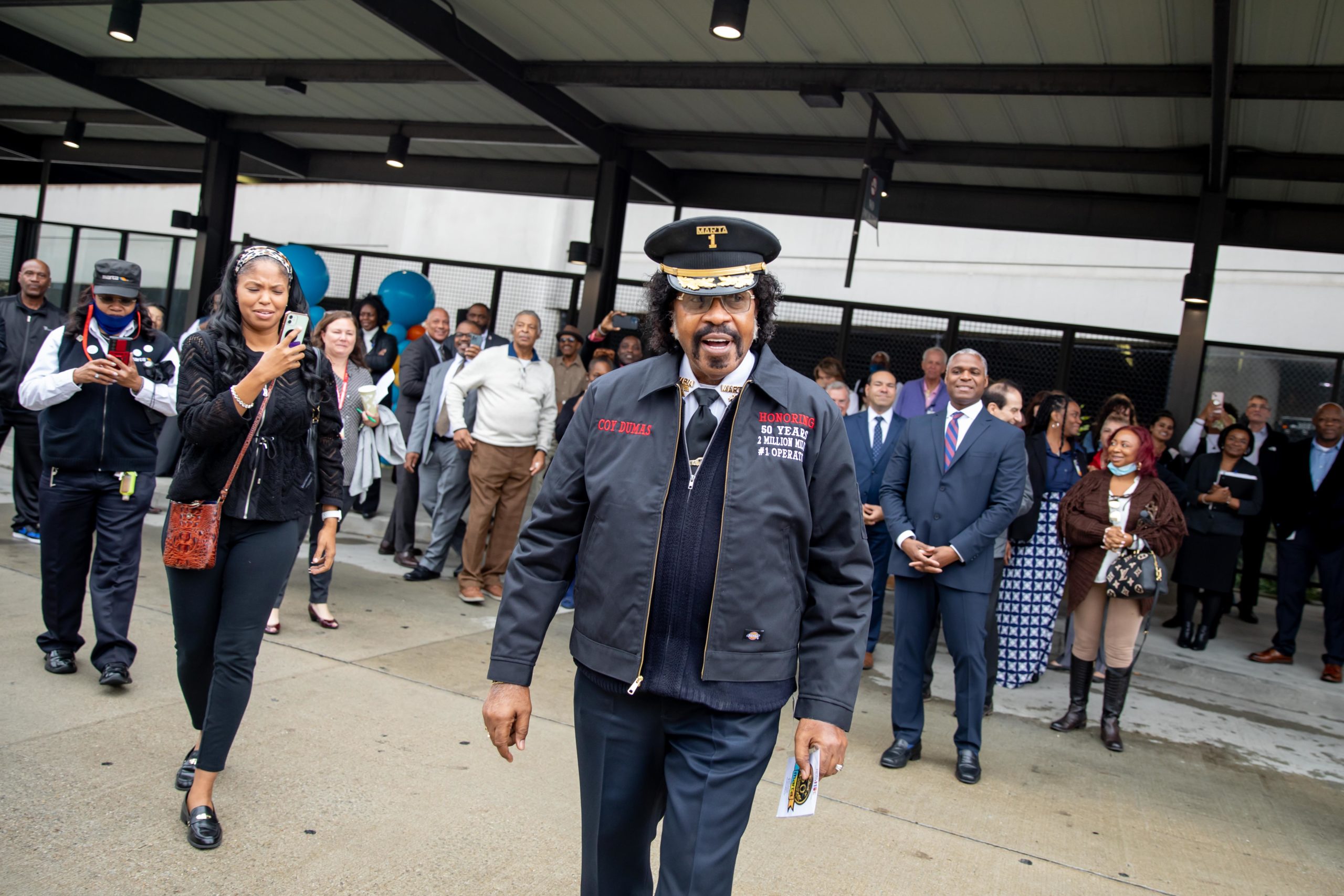 MARTA Celebrates 50-Year Service Anniversary of Bus Operator Coy Dumas ...