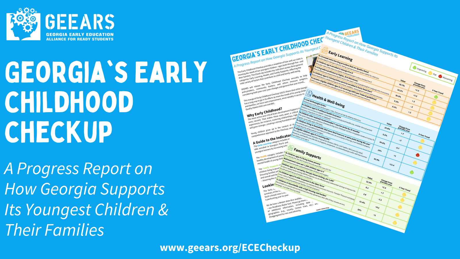 GEEARS Launches a New Resource: The Early Childhood Checkup - SaportaReport