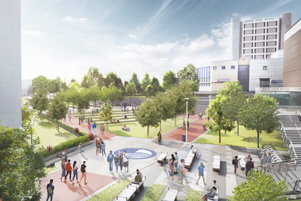 Georgia State University makes way on campus remake – and Sparks Hall ...